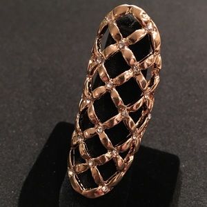Jewelry | Gold Finger Guard Ring Size 7 | Poshmark
